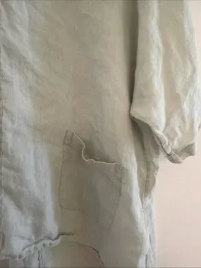J. Jill | Tops | J Jill Pure Jill Large Garment Dyed Linen Boxy Fit Top ...